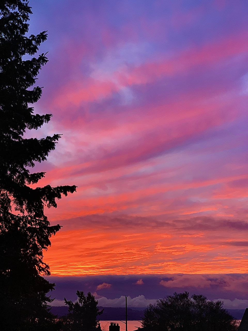 Sunset of the week 12-23-19 | Westside Seattle